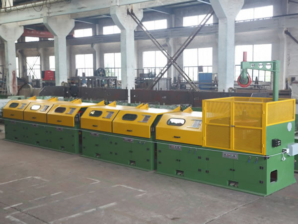 Straight Line Wire Drawing Machine | Metal Wire Processing Line | Wanyi
